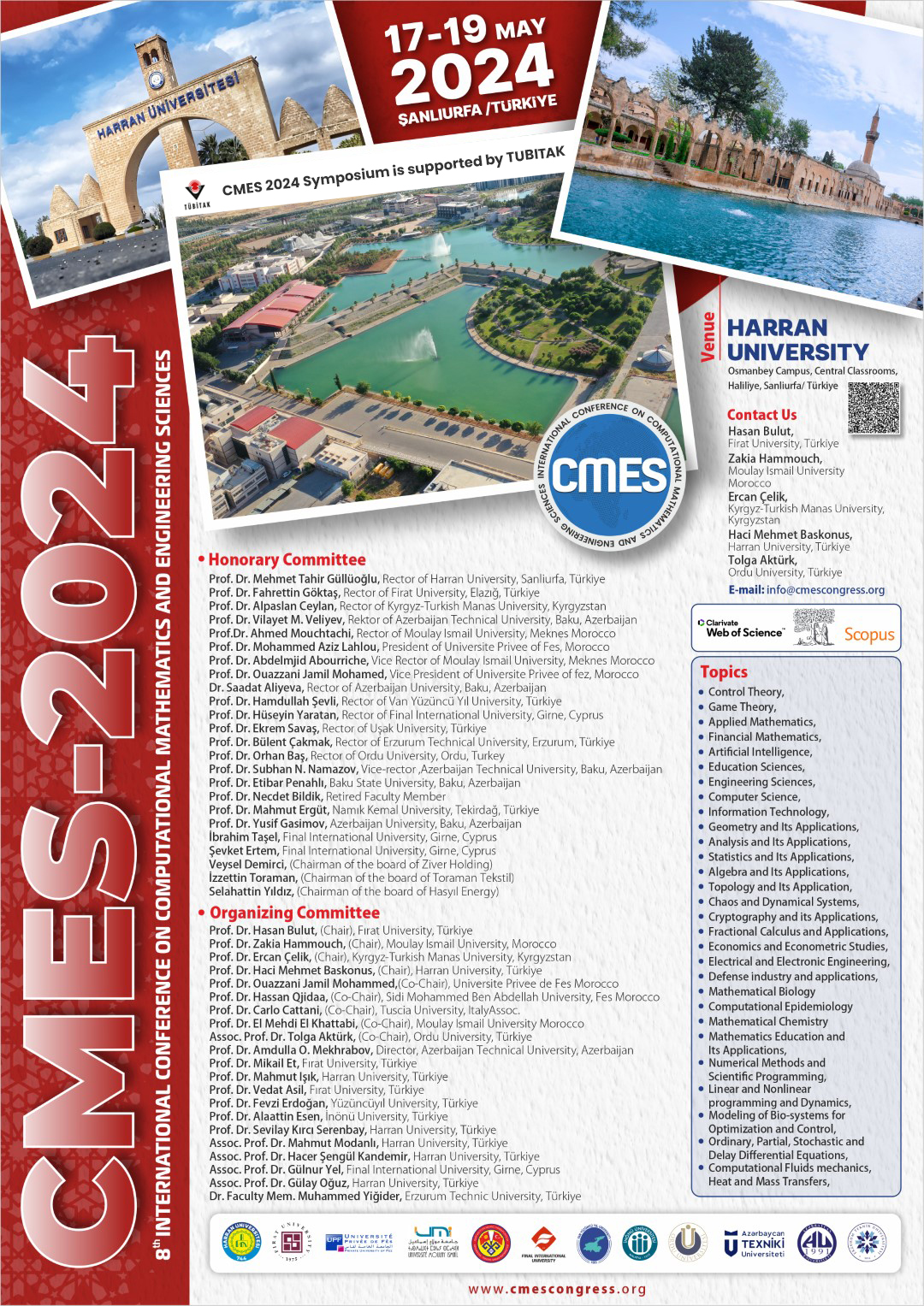 CMES 2024 – International Conference on Computational Mathematics and ...